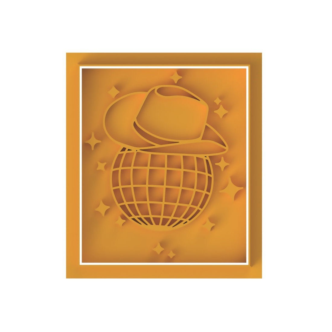 Cowboy World Cutter and stamp - Chickadee