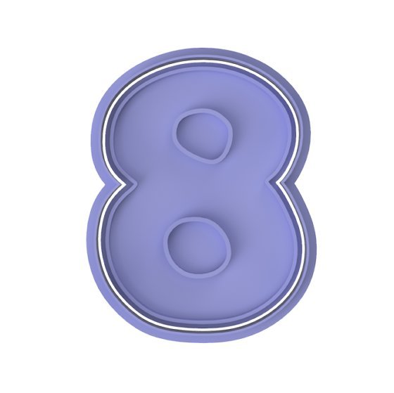 Number 8 Cutter and stamp - Chickadee